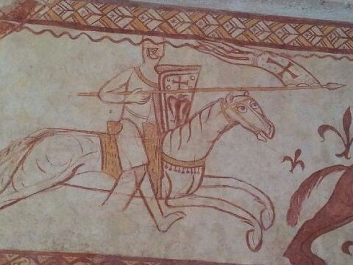 1163 : La victoire des croisés sur les fresques de la chapelle des ...