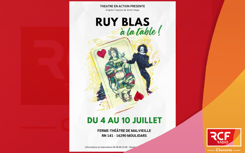[3 Questions À] Eric Chambon, costumier, comédien, sculpteur - RCF Charente